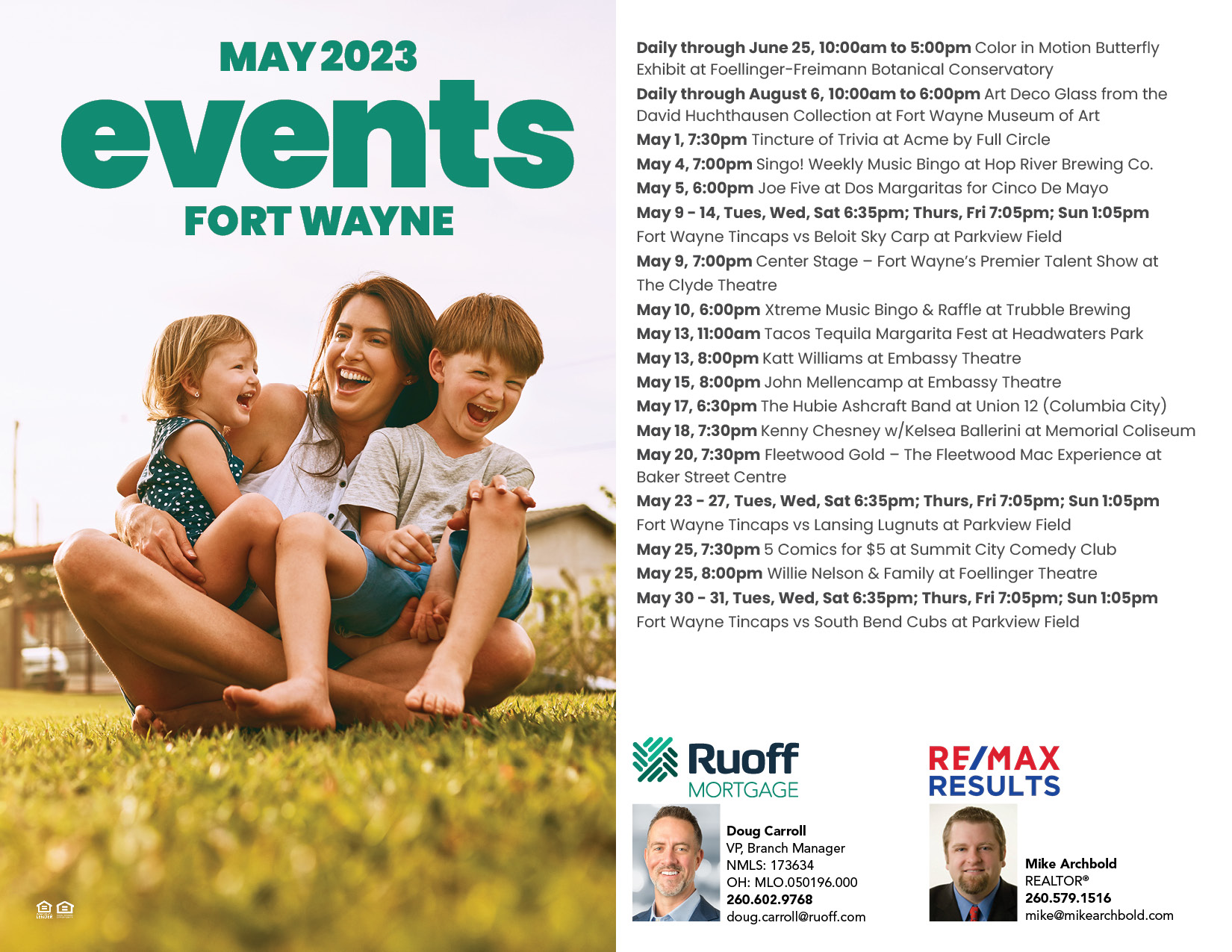 Events Calendar – May 2023 - Hoosier Home Listings